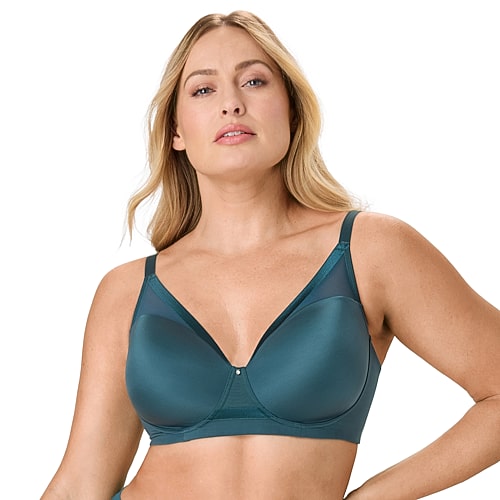 Click here for Bali T-Shirt Full Coverage Bra Df1971  Large  Blue prices