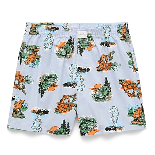 Click here for Arizona Mens Boxers 386707  Small  Gray prices