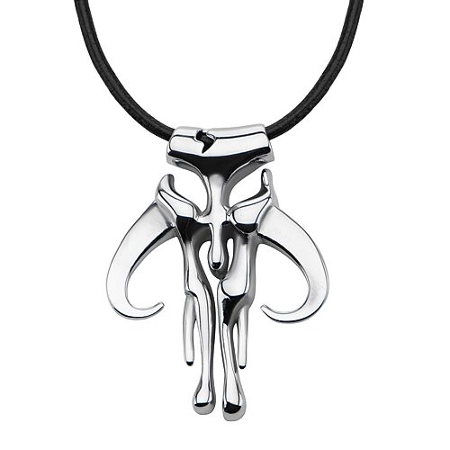 Click here for Star Wars Mandalorian Symbol Mens Stainless Steel... prices