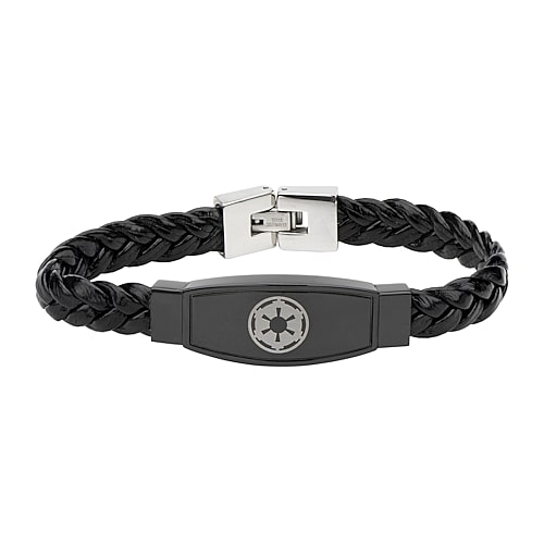 Click here for Star Wars Imperial Crest Mens Stainless Steel Brac... prices