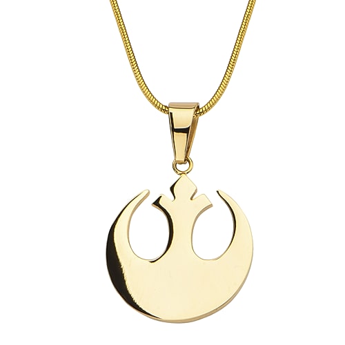 Click here for Star Wars Rebel Symbol Mens Stainless Steel Gold-T... prices