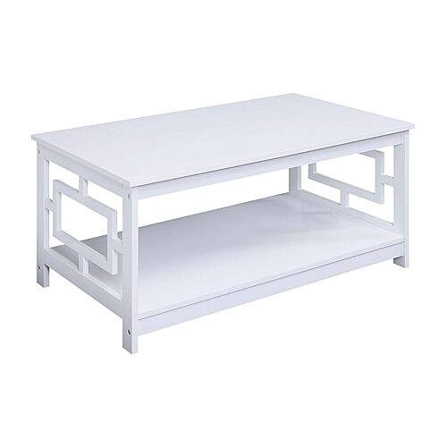 Click here for Town Square Coffee Table  One Size  White prices