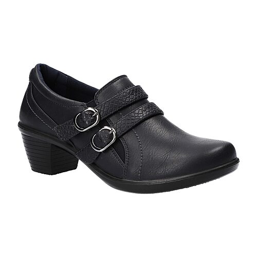 Easy Street Stroll Womens Round Clogs  7 Narrow  Blue
