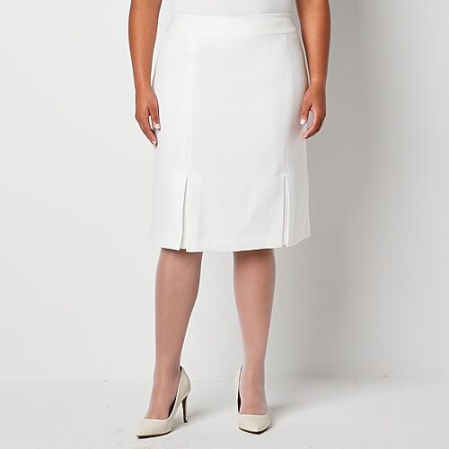 Click here for Black Label by Evan-Picone Womens Plus Suit Skirt... prices