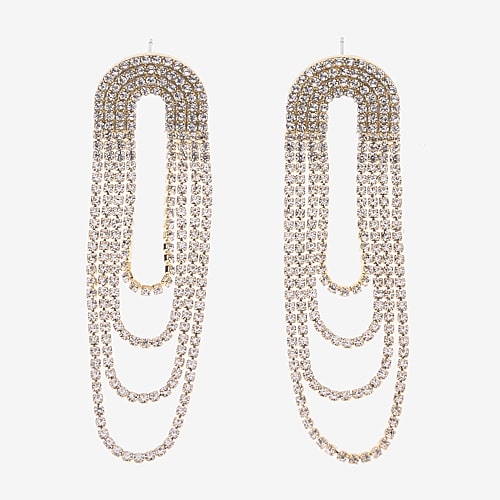 Click here for Bijoux Bar Gold Tone Womens Drop Earrings  One Siz... prices