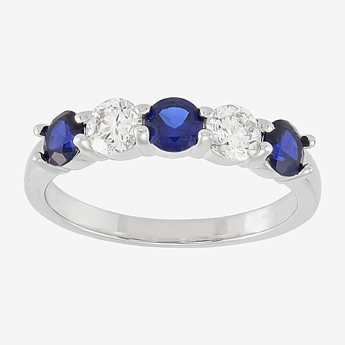 Click here for Womens 4MM Lab Created Gemstone & 1/2 CT. T.W. Lab... prices