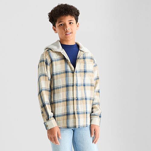 Click here for Thereabouts Little & Big Kid Boys Hooded Long Slee... prices