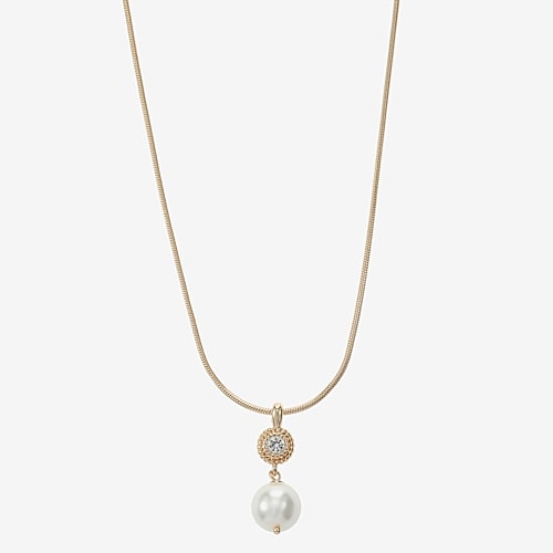Click here for Monet Jewelry Womens Glass Simulated Pearl Round 1... prices