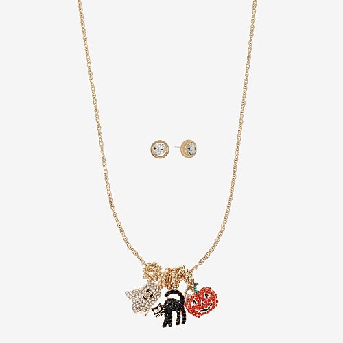Click here for Monet Jewelry Womens Multi Color Glass 2-pc. Penda... prices