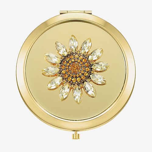 Click here for Monet Jewelry Gold Tone Compact Mirror  One Size... prices
