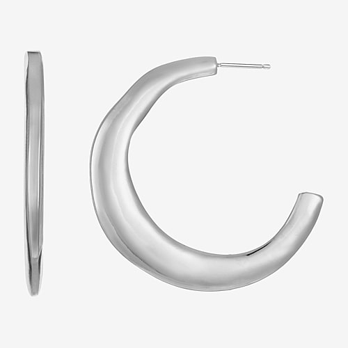 Click here for Liz Claiborne Womens 39mm Hypoallergenic Hoop Earr... prices