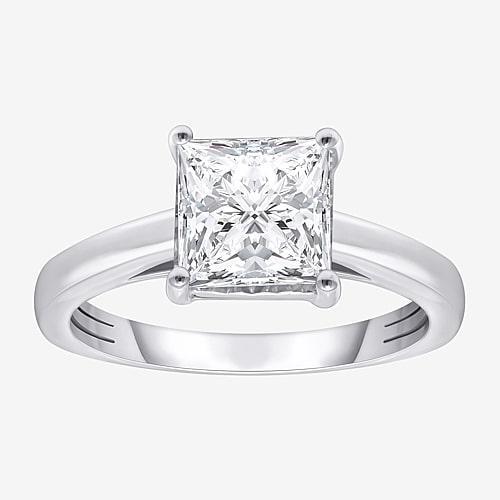 Click here for (I / Si2) Womens 2 CT. Lab Grown White Diamond Sol... prices