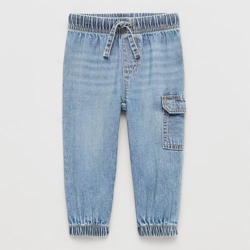 Click here for Okie Dokie Baby Boys Adjustable Waist Jogger Denim... prices