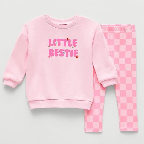 Click here for Okie Dokie Baby Girls 2-pc. Legging Set  3 Months... prices