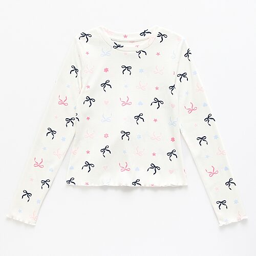 Click here for Thereabouts Little & Big Kid Girls Crew Neck Long... prices