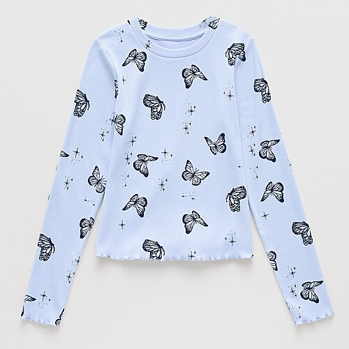 Click here for Thereabouts Little & Big Kid Girls Crew Neck Long... prices