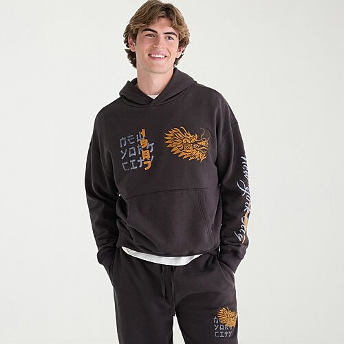 Click here for AEROPOSTALE Mens Long Sleeve Fleece Hoodie  X-larg... prices
