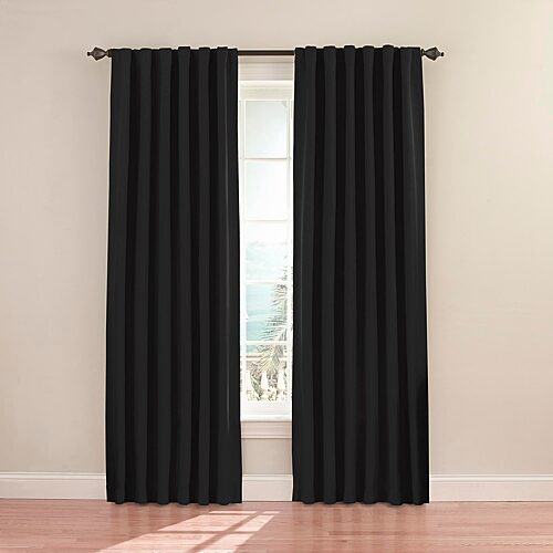 Click here for Eclipse Fresno Rod Pocket Blackout Single Curtain... prices