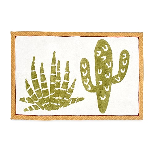 Click here for CHF Cactus Bath Rug  One Size  Green prices