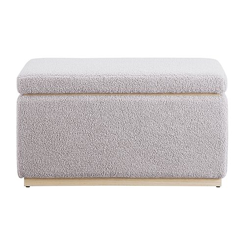 Click here for Berlinda Sherpa Rectangular Storage Ottoman  One S... prices