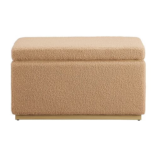 Click here for Berlinda Sherpa Rectangular Storage Ottoman  One S... prices