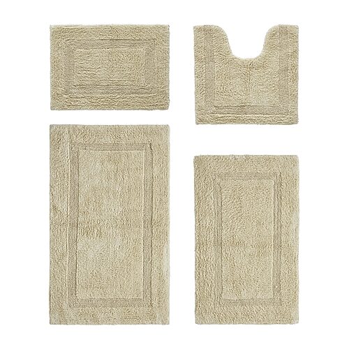 Click here for Better Trends Lux Tufted Mat 4-pc. Bath Rug Set  O... prices