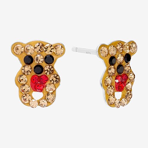 Click here for Teddy Bear W Hrt Stud - Gold Plated prices