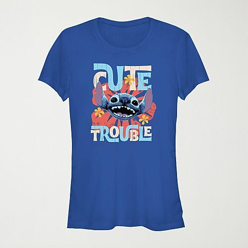 Click here for Lilo And Stitich The Movie Cute Trouble Tee Womens... prices