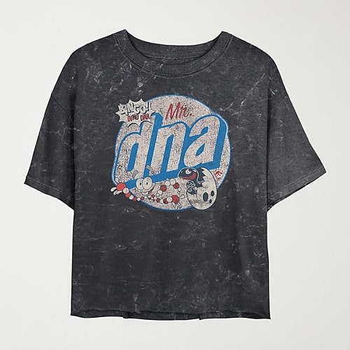 Click here for Jurassic World Mr Dna Tee Womens Juniors Crew Neck... prices
