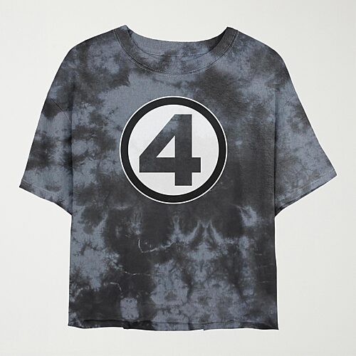 Click here for Fantastic 4 Cropped Tee Womens Juniors Crew Neck S... prices