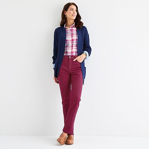 Click here for St. Johns Bay Womens Mid Rise Straight Leg Jean  4... prices
