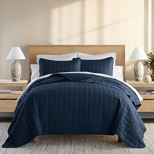 Click here for Casual Comfort Premium Ultra Soft Square Pattern Q... prices