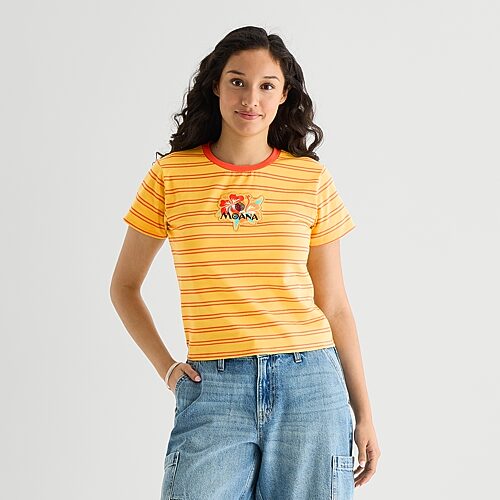 Click here for Womens Juniors Crew Neck Sleeveless Fitted Moana G... prices