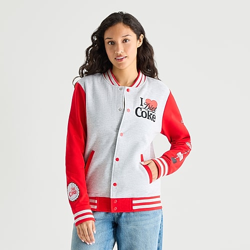 Click here for Diet Coke Bomber Womens Juniors Bomber Jacket  Sma... prices