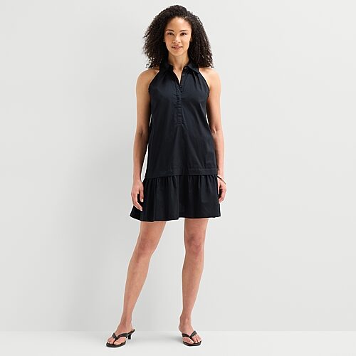 Click here for A.N.A Womens Sleeveless Striped A-Line Dress  Xx-l... prices