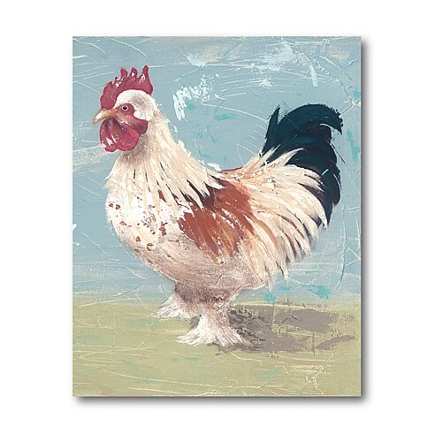 Click here for Courtside Market Rooster Canvas Art  One Size  Mul... prices