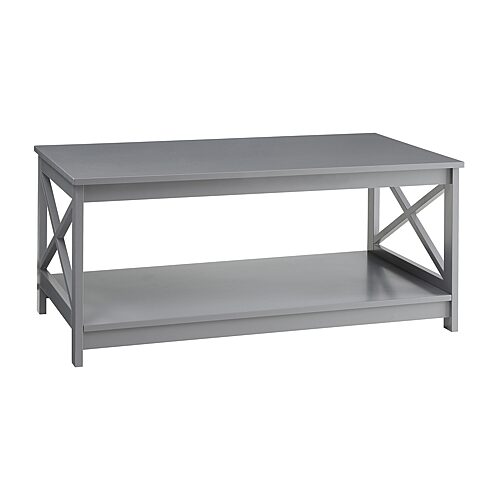 Click here for Oxford Coffee Table with Shelf  One Size  Gray prices