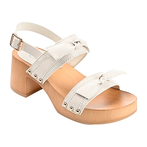 Click here for Journee Collection Tia Womens Round Open Toe Block... prices