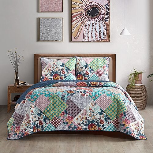 Click here for Stratford Park Sharon 3-pc. Quilt Set  One Size  W... prices
