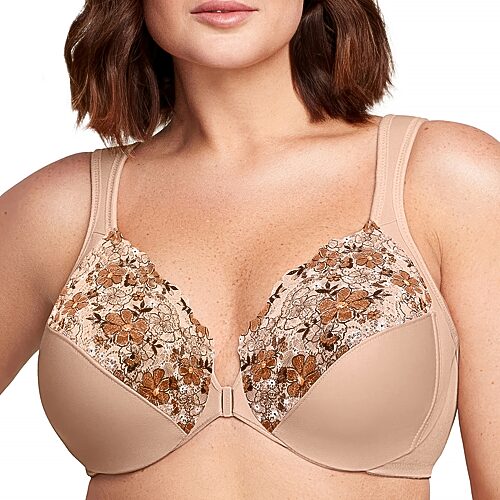 Click here for Glamorise Elegance Wonderwire Front-Close Full Cov... prices