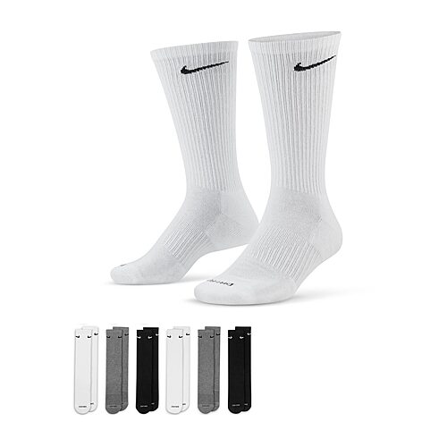 Click here for Nike Everyday Plus Cushioned Unisex 6 Pair Crew So... prices