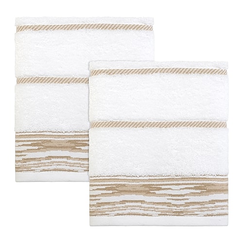 Click here for Nicole Miller Sydney 2-pc. Hand Towel  One Size  W... prices