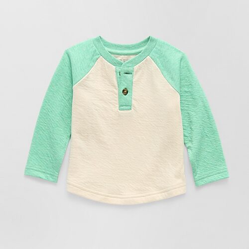 Click here for Okie Dokie Baby Boys Long Sleeve Regular Fit Henle... prices