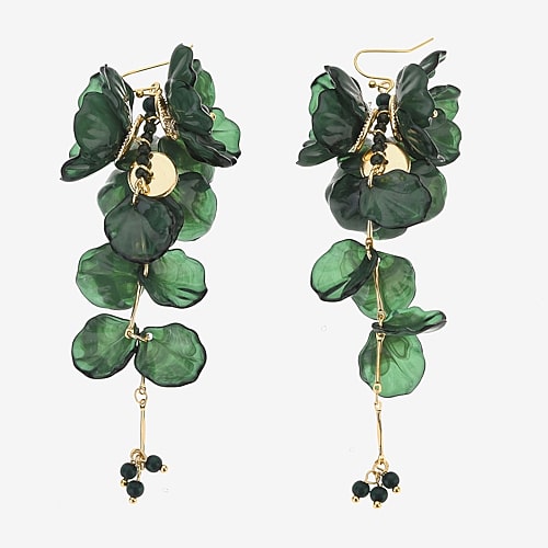 Click here for Bijoux Bar Womens Drop Earrings  One Size  Green prices