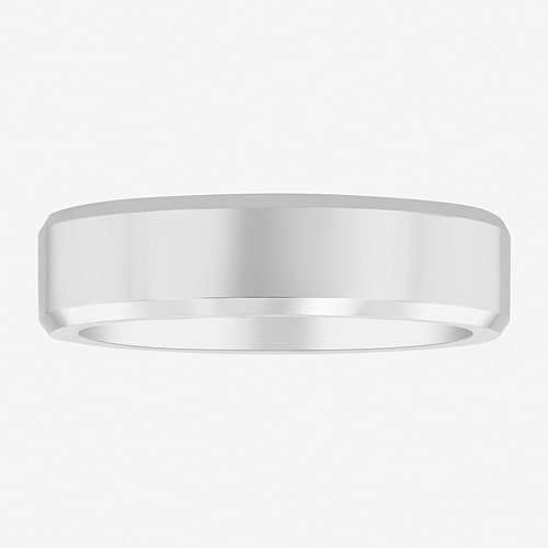 Click here for Mens 5MM Tungsten Wedding Band  14  White prices
