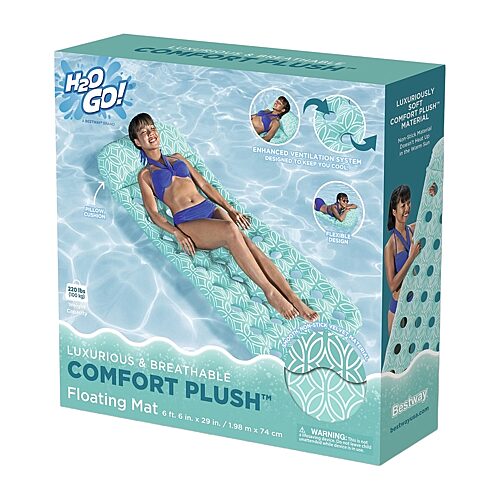 Click here for Bestway Comforting Mat Kiddie Pool  One Size  Blue prices