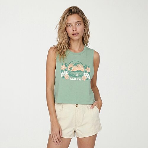 Click here for VOLCOM Womens Juniors Crew Neck Sleeveless Loose F... prices