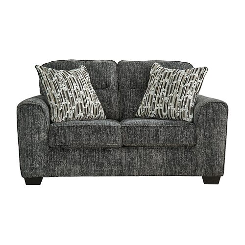 Click here for Signature Design By Ashley Lonoke Loveseat  One Si... prices
