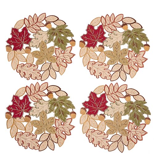 Click here for Homewear Harvest Calloway Leaf Placemat  One Size... prices