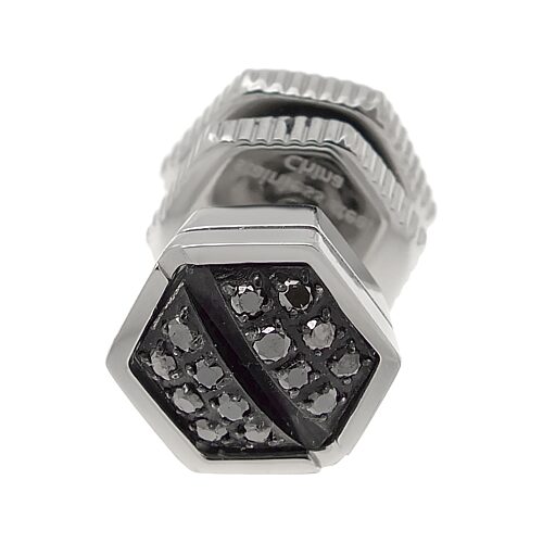 Click here for Mens 1/10 CT. T.W. Color-Enhanced Black Diamond St... prices